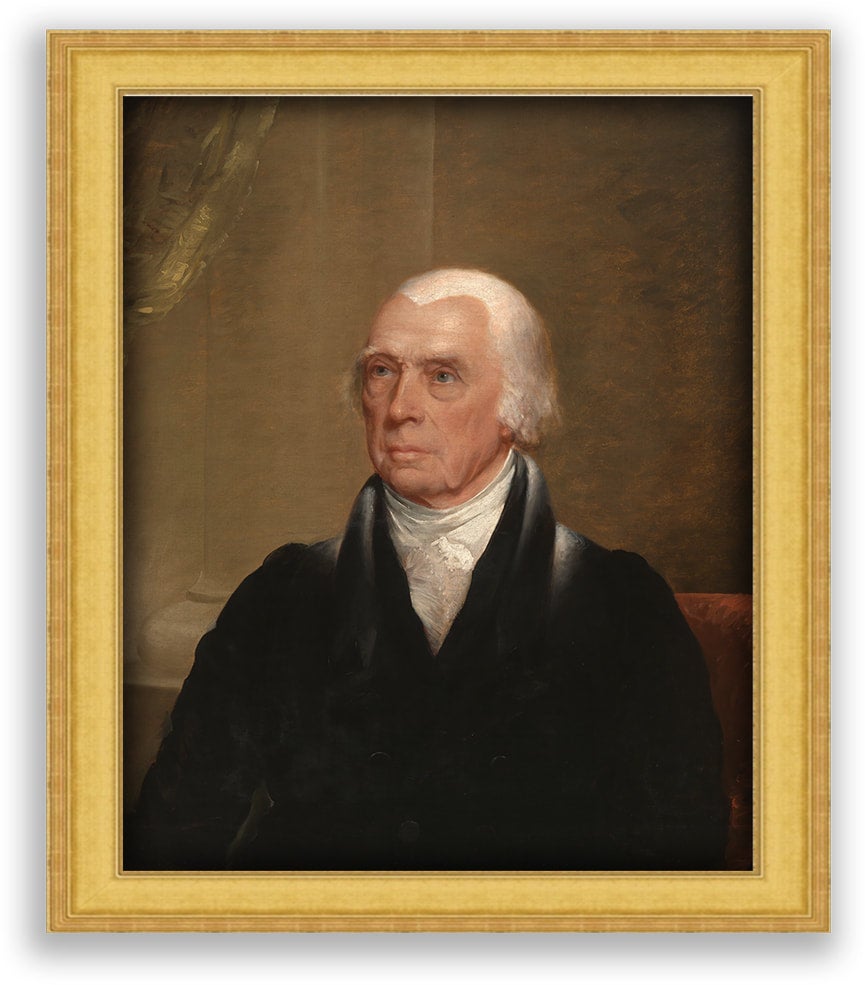 James Madison Portrait Classically Formed Forming Tuition free James Madison Portrait Classically Formed Forming Tuition free
